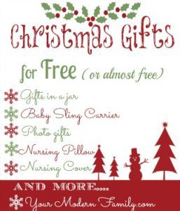 20 FREE gifts for Christmas (or almost free)! - Your Modern Family