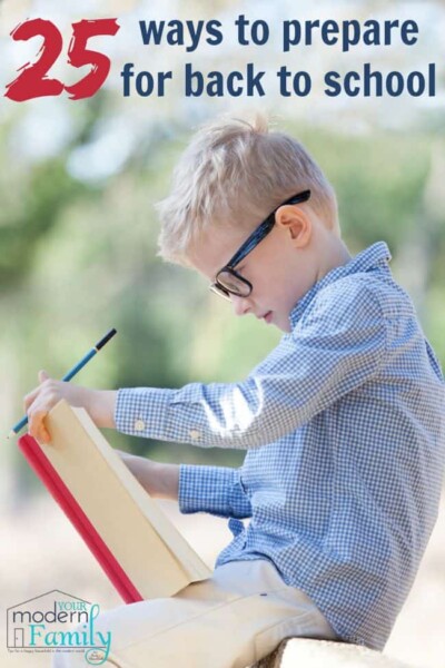 25 Tips to Prepare for School - Your Modern Family