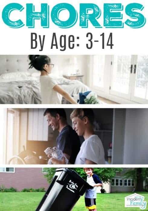 Age Appropriate Chores for Kids - Your Modern Family