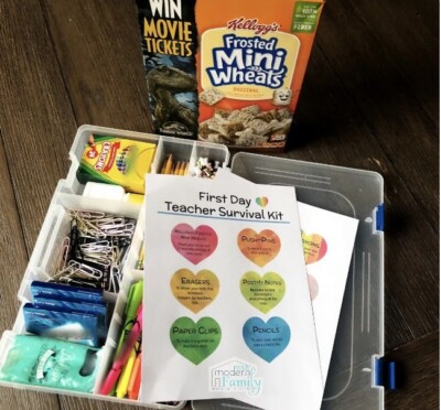 DIY Teacher’s Survival Kit (gift idea) - Your Modern Family