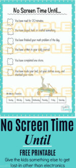 How To Limit Screen Time for Kids – Free Printable - Your Modern Family