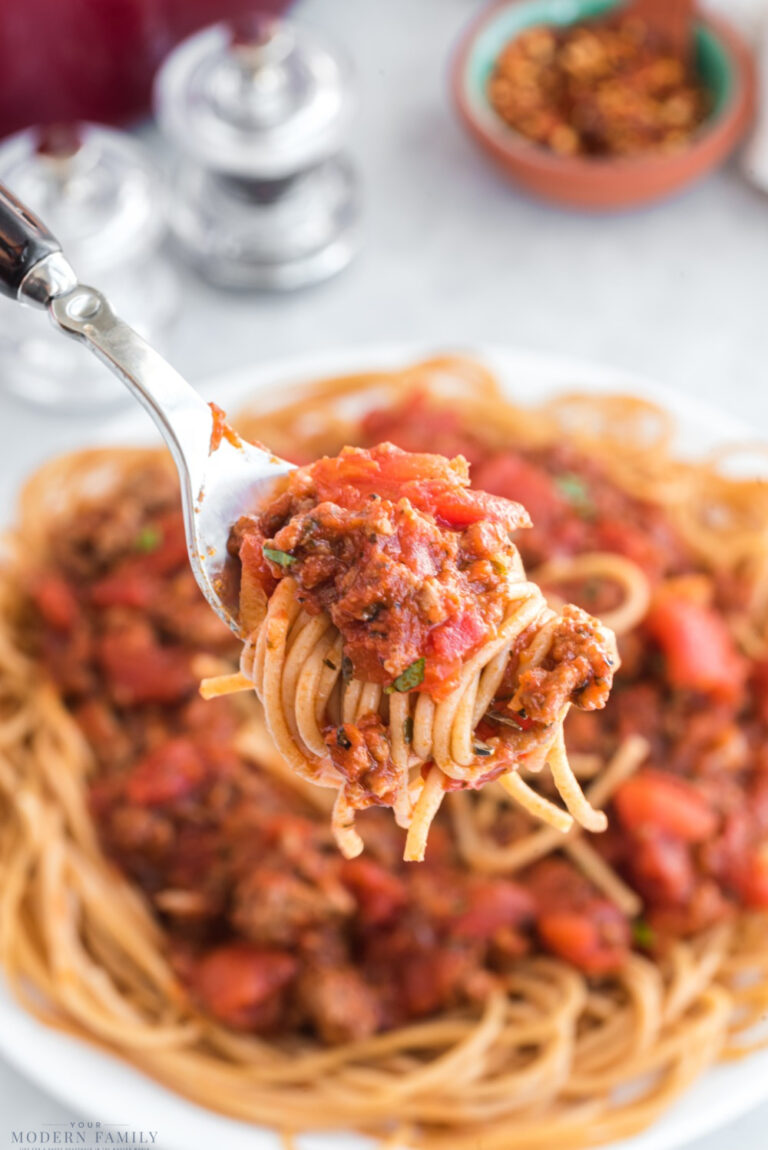 Great-Grandma’s Easy Homemade Spaghetti Sauce Recipe - Your Modern Family