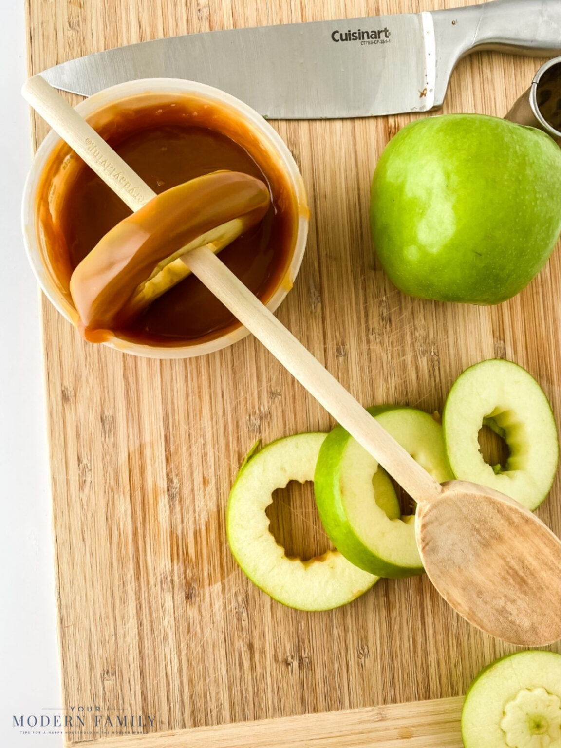 The Best Caramel Apple Slices Recipe - Your Modern Family