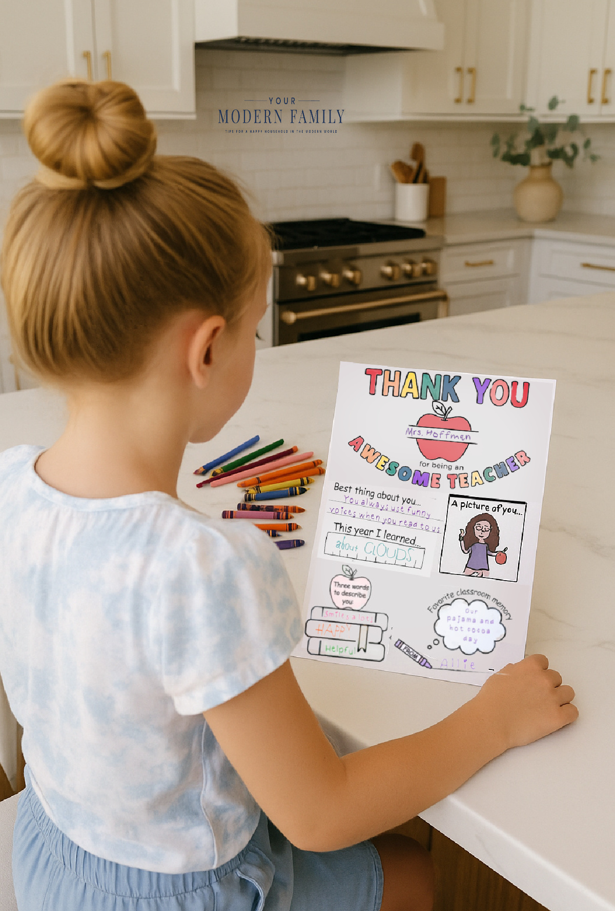 Teacher Appreciation Printables: Gratitude in Simple Ways - Your Modern ...